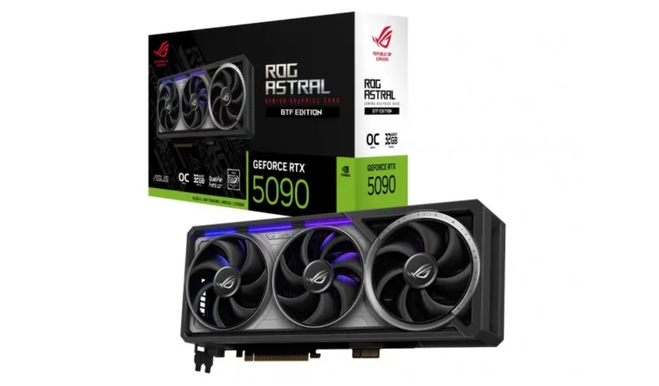 ASUSは32 GB GDDR7パワーでROG ASTRAL RTX 5090を発表します - オタクの時間